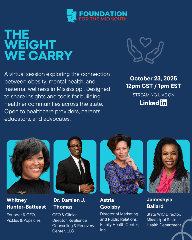 The Weight We Carry: Mississippi’s Health Crisis Is Rooted in Systems ...